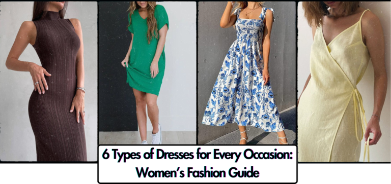 6 Types of Dresses for Every Occasion: Women’s Fashion Guide - Nakhare